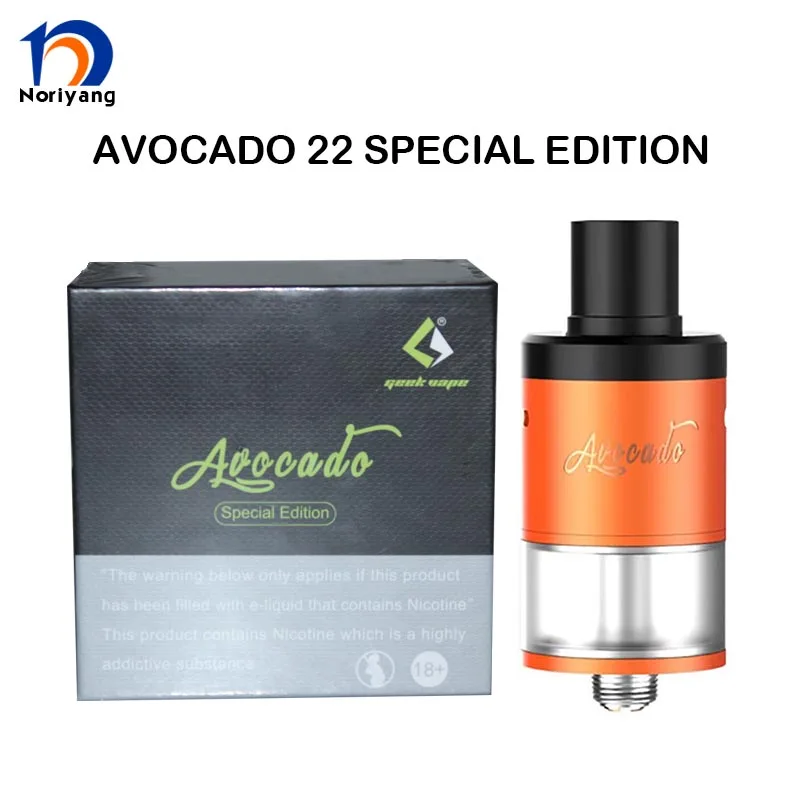 100% Original Vaporizer Atomizer GEEKVAPE Avocado 22 RDTA Special ...