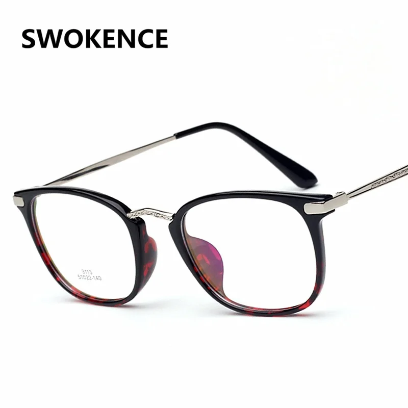 SWOKENCE High End Brand Designer TR90 Optical Spectacle Frame Men Women