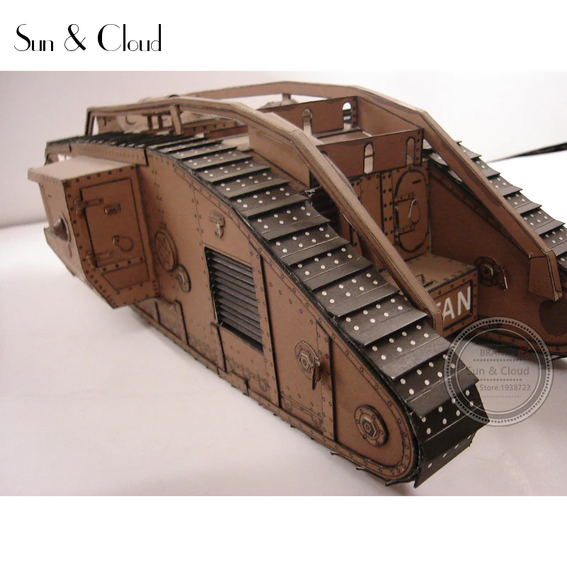 German Ww1 Tank Paper Models