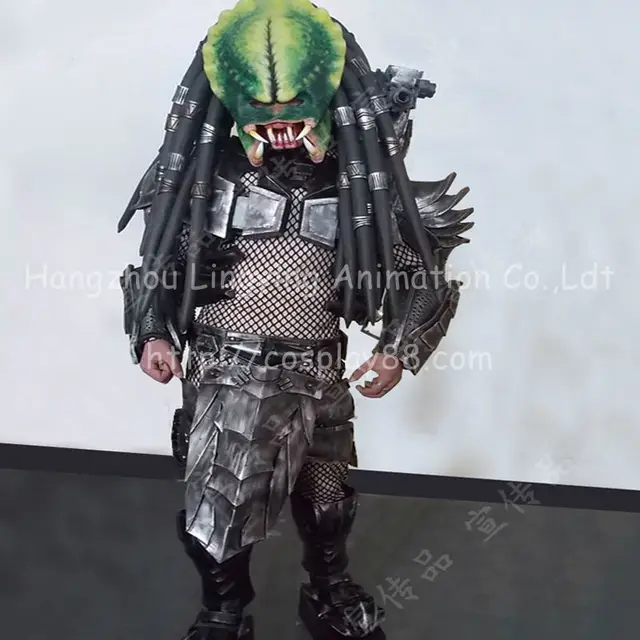 Cosplay Adult Costume Alien VS Predator Costume Full Set of Armor ...
