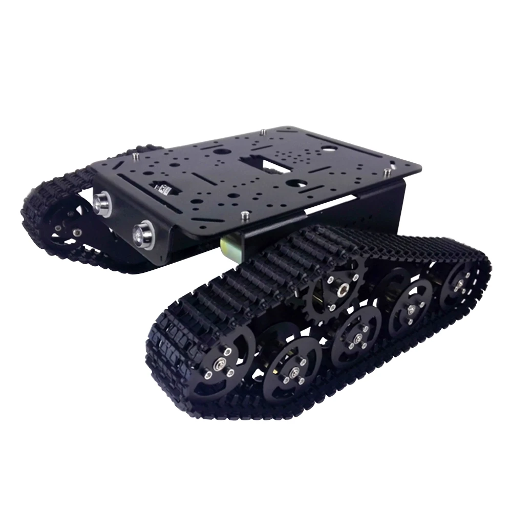T300 Tank car, Aluminum alloy smart tank chassis with robot arm ...