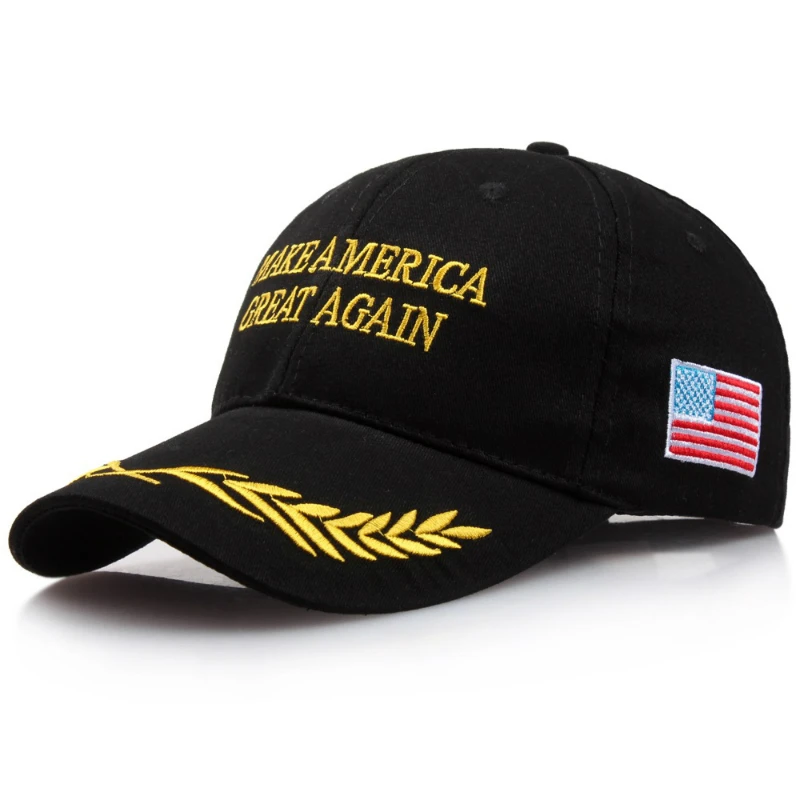 2020 Donald Trump Red Baseball Cap Make America Great Again USA Flag ...