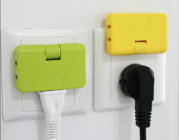 2-Flat-Feet-JET-Outlet-Power-Strip-180-Degree-Swivel-a-turn-three-Power ...