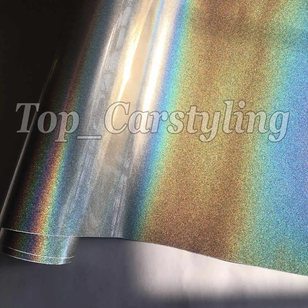 Silver-Psychedelic-Gloss-Flip-Vinyl-Wrap-For-full-Car-Wrap-covering ...