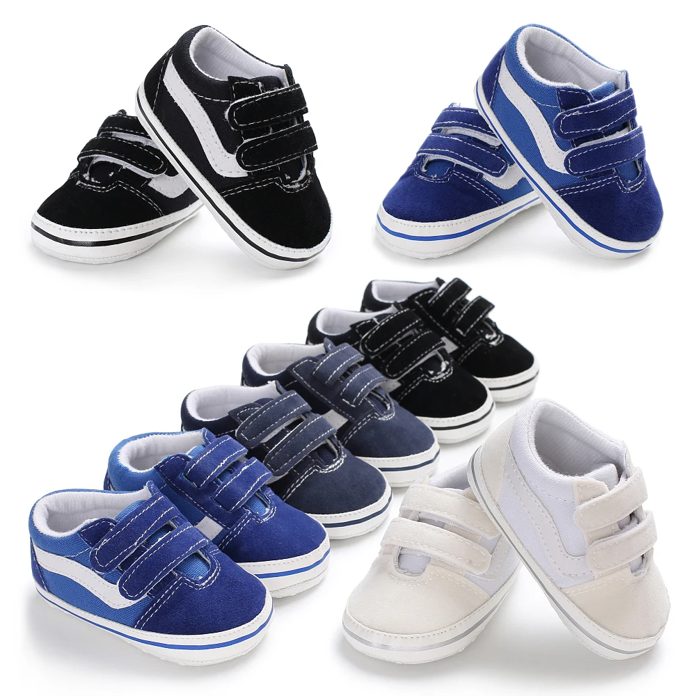 Fashion Newborn Baby Boys Shoes Sneakers Two Strap Crib Bebe Footwear ...