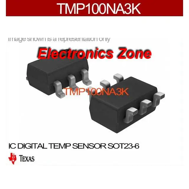 TMP100NA/3K IC DIGITAL TEMP SENSOR SOT23 6 TMP100NA 100 TMP100 TMP100N ...