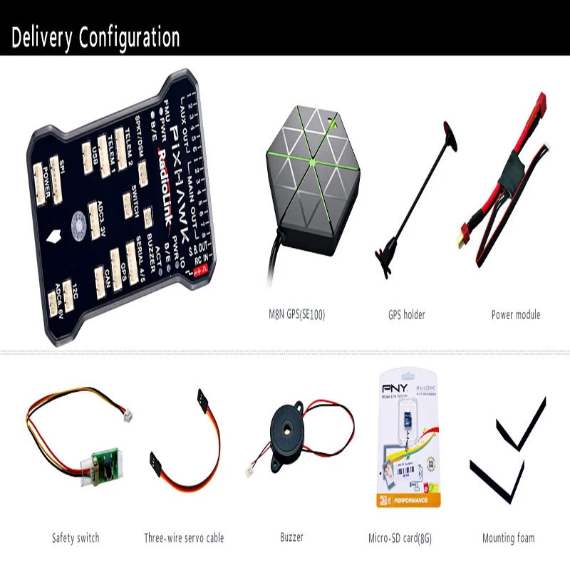 Radiolink Pixhawk PIX PX4 Flight Controller - 32bit STM32F427 With GPS ...