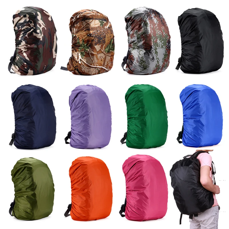 45L Lightweight Nylon Water-resistant Waterproof Backpack Rain Cover ...
