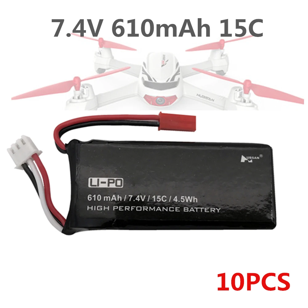 7.4V 610 mah Hubsan X4 H502S H502E RC Quadcopter Spare Parts 7.4V ...