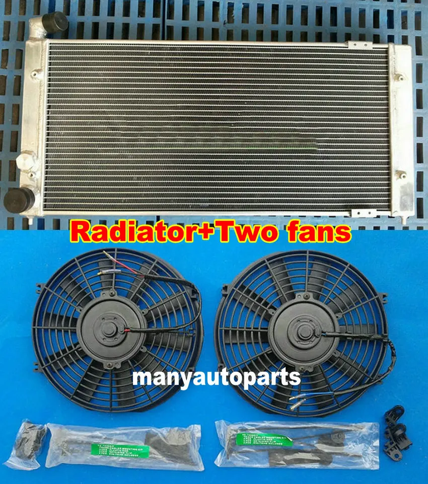 FOR VW Golf 2 Corrado VR6 Turbo Aluminium radiator turbo 16V G60 VWO2 ...