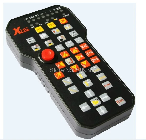 Ncstudio System CNC 3 Axis USB Hand Held Controller 2.4G Wireless ...