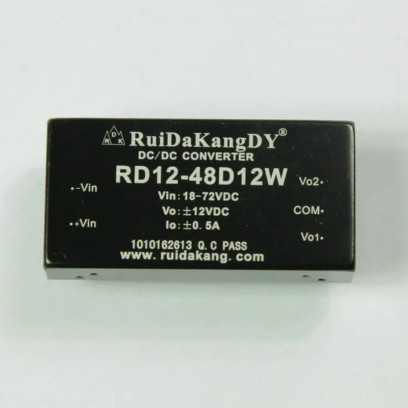 DC DC Step Down Power Supply RUIDAKANGDY RD12 48D12W VIN DC DC18 72V ...