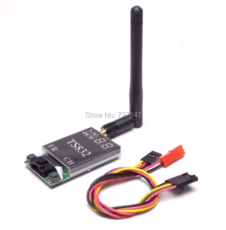 FPV 5.8Ghz 600mW 48CH RECEIVER & TRANSMITTER TS832 RC832 RC832S – UAVMODEL