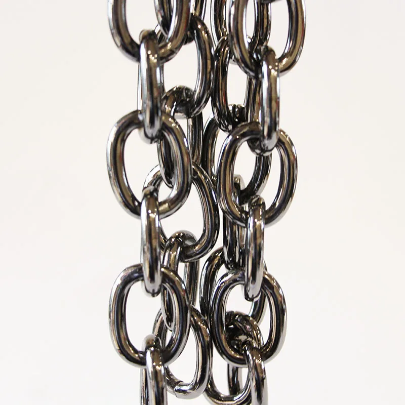 Gumetal Big Round Ring Metal Chain Purse Strap Obag Bag Handle Hanger ...