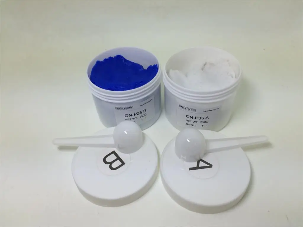 ON-P35-food-grade-silicone-rubber-putty-casting-time-5mins-Hardness-35A ...