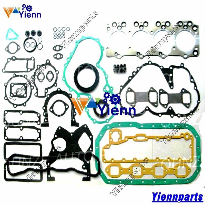 For Isuzu 4BA1 Full gasket kit 5 87810 016 0 with head gasket 9 11141 ...