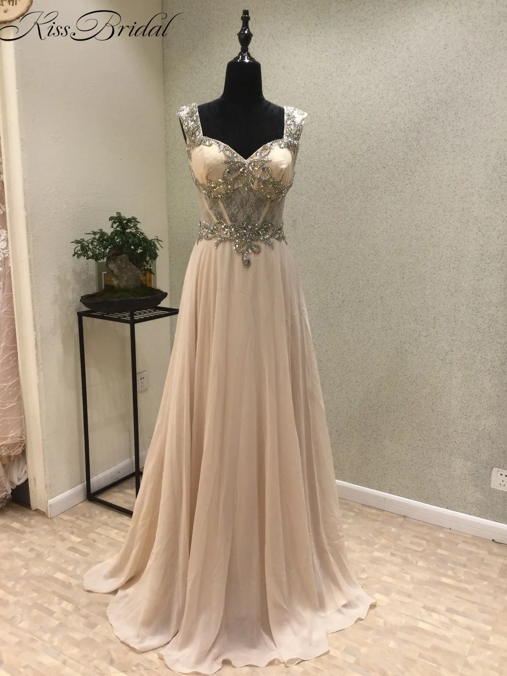 New Design Long Prom Dresses 2018 Sweetheart Cap Sleeve Floor Length ...