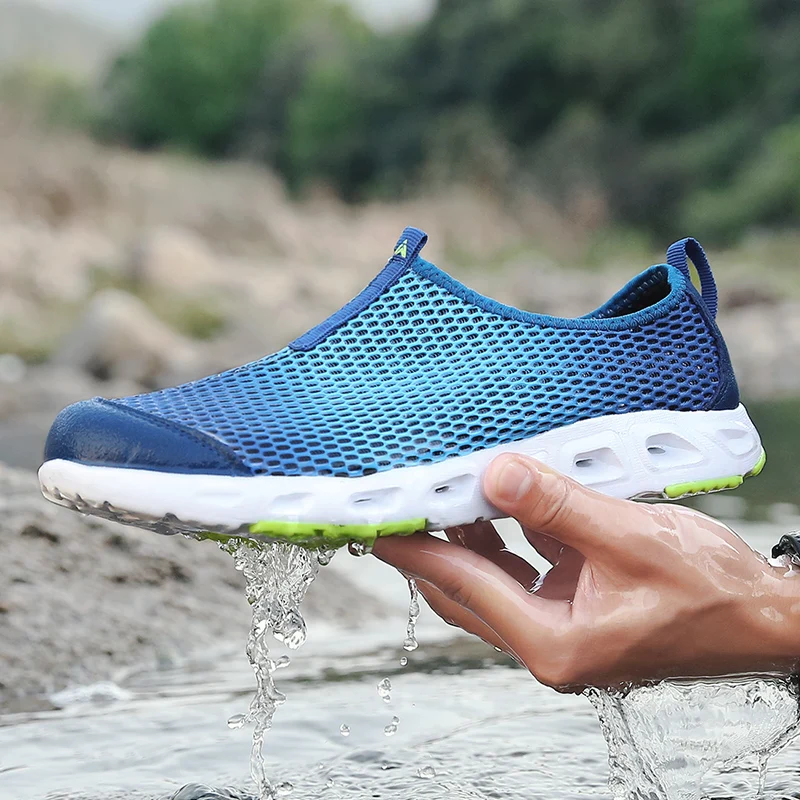 Aliexpress.com : Buy Unisex Water Aqua Shoes Women Summer Air Mesh ...