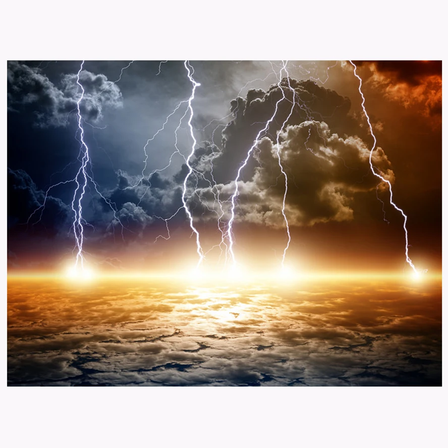 Lightning Storm Drawing