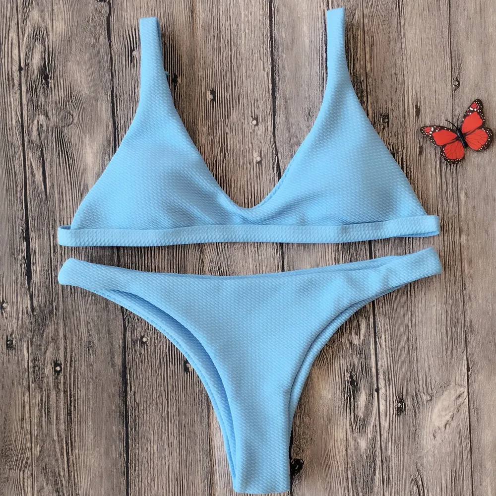 Buy Summer Bathing Suit Bandage Bikini Push Up Praia