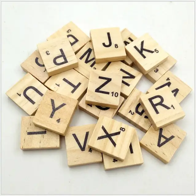 100pcs set Wooden Puzzle Box Alphabet Scrabble Tiles Letters Jigsaw 100pcs-set-wooden-puzzle-box-alphabet-scrabble-tiles-letters-jigsaw