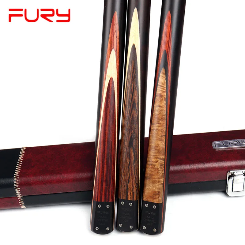 Fury Sn Handmade Limited 3 4 Snooker Cue 9.8mm Tips Snooker Cues Case ...