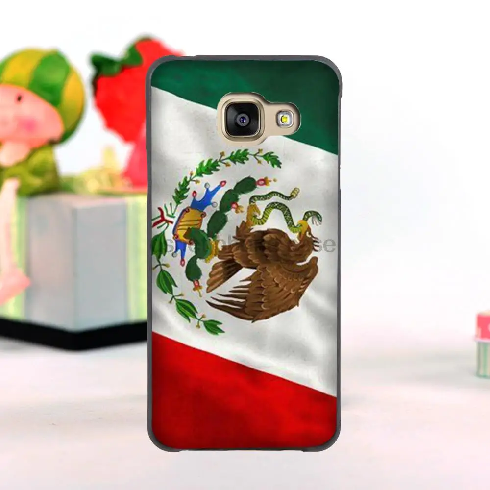 Flag of Mexico plastic mobile phone case cases for Sumsung Galaxy A3 A5 ...