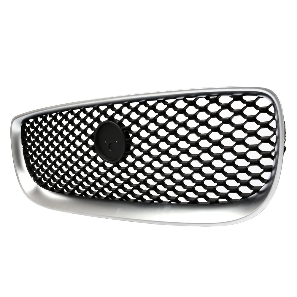 Front Grille Bumper Mesh Grill For Jaguar XE 2015 2016 2017 2018 Black ...