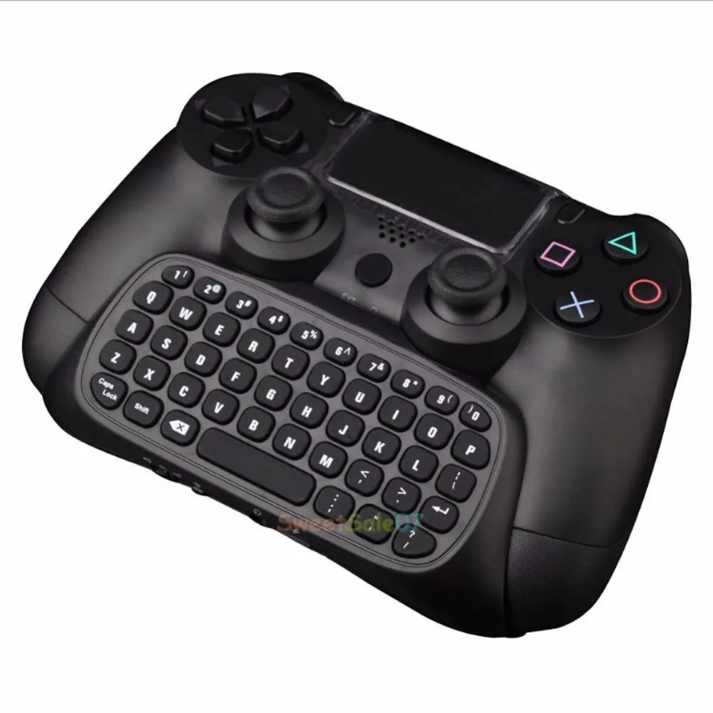 Mini Bluetooth Wireless Keyboard Chatpad Keypad For PS4 PlayStation ...