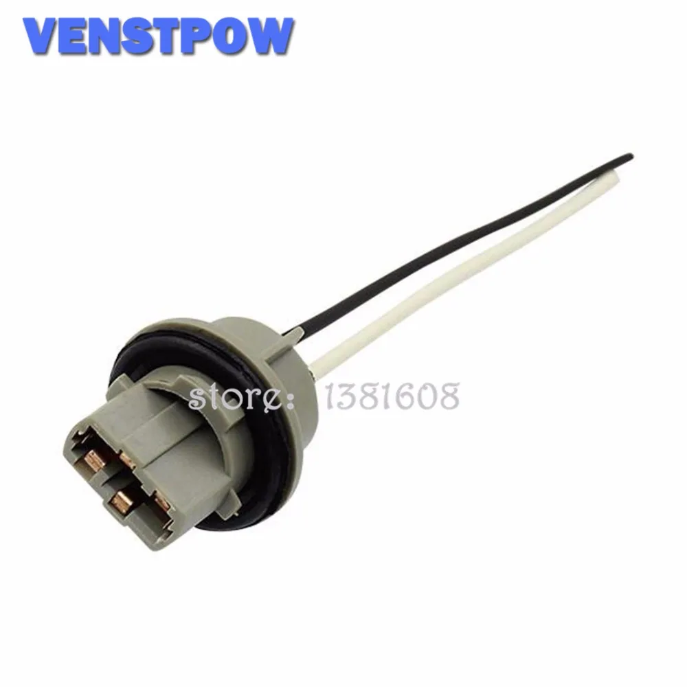 1PC-T20-Single-Filament-Car-Bulb-Socket-Brake-Turn-Signal-Light-Harness ...