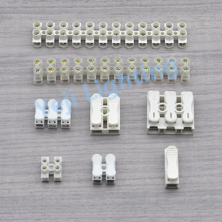 Terminal de fiação rápida de led, conector de fio, para lâmpada led ...
