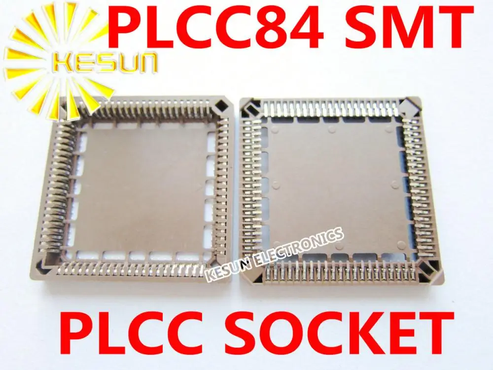 Free Shipping 17pcs Plcc84 Plcc 84pins Smt Type Ic Socket - Connectors ...