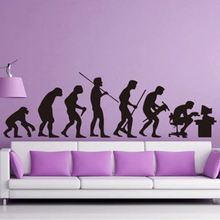 Evolution Of Man Wallpaper