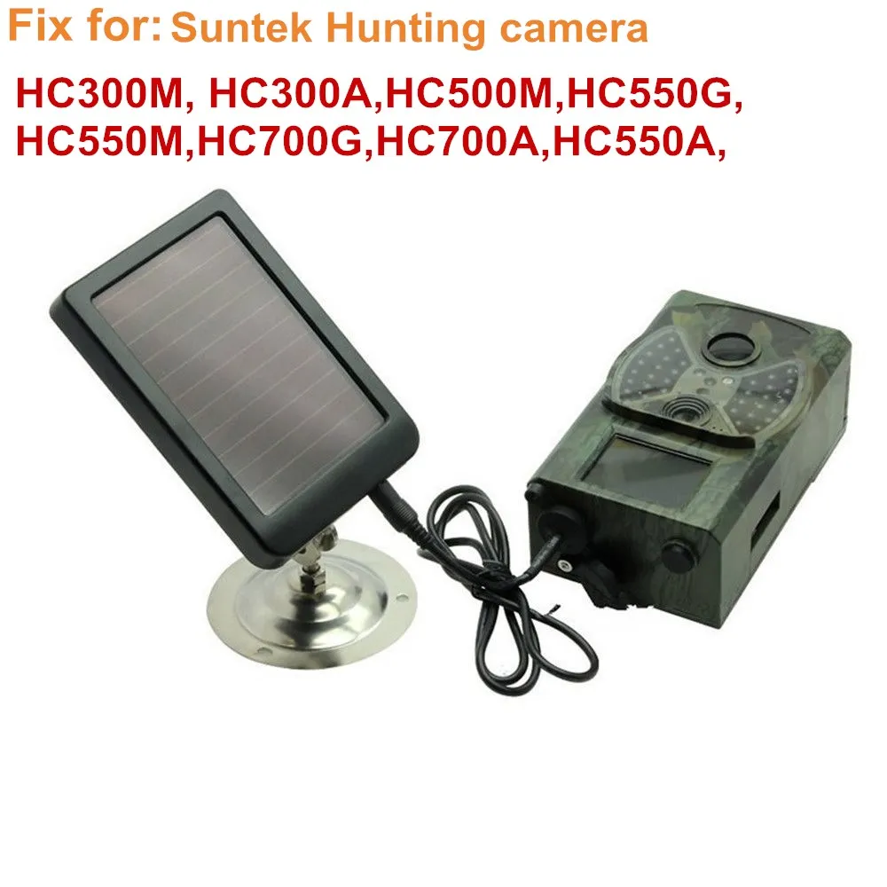 HC300M Solar Panel Battery External Power Charger for Suntek Hunting ...