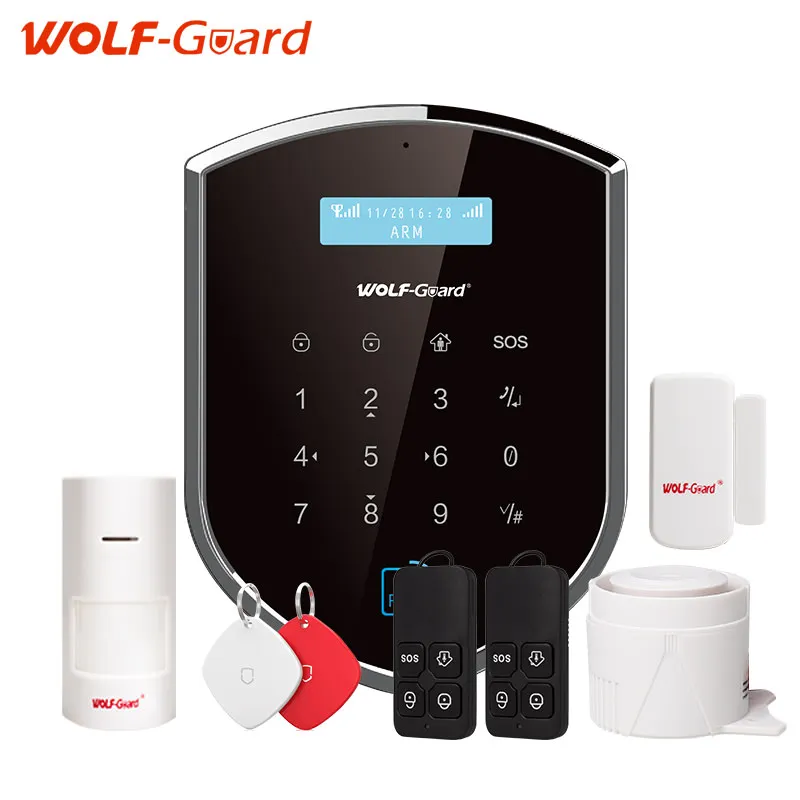 WOLF-Guard-Wifi-Wireless-433mhz-Android-IOS-APP-Remote-Control-RFID ...