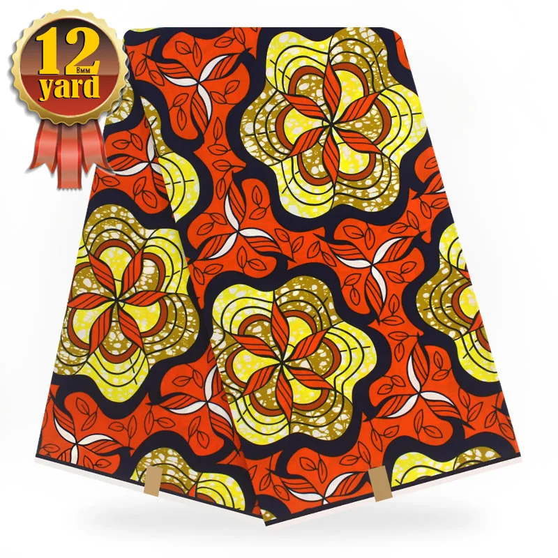 ankara fabric african real wax print pagne wax hollandais super solde ...
