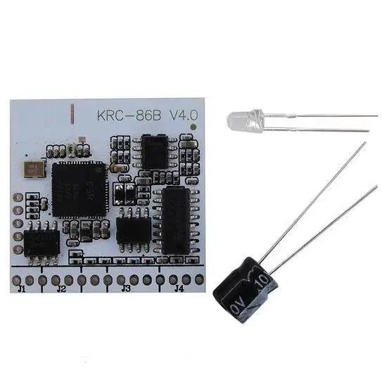 Glyduino Krc-86b Bluetooth 4.0 Stereo Audio Receiver Module Wireless ...