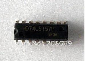 10 unids 74LS157 HD74LS157P SN74LS157N IC 2 Input cuádruple Multiplexer ...