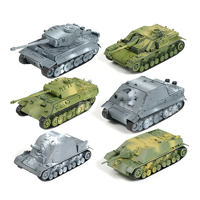 1pcs Assembled 1:72 Tiger tank assembly model World WarII classic ...
