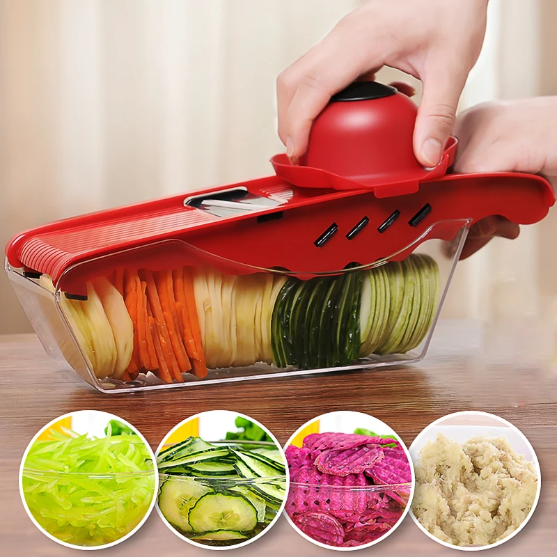 Home Vegetable Cutter Slicer Kitchen Accessories Portable ...