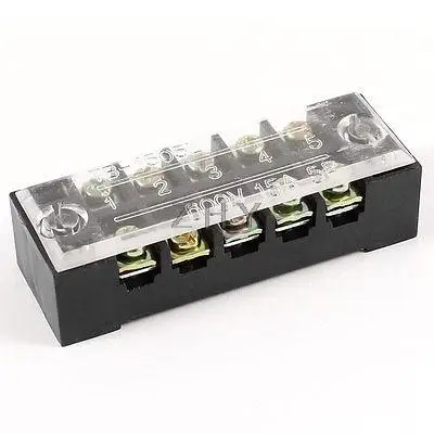 AC-600V-15A-Dual-Rows-5P-5-Positions-Covered-Barrier-Screw-Terminal ...
