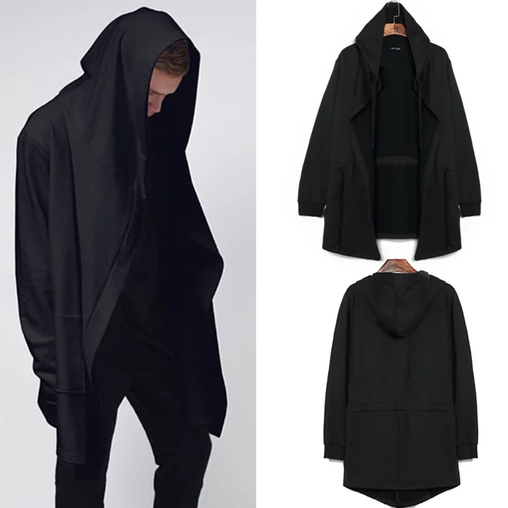 NEW men dark cloak OVER SIZE mens jacket fashion design men's Coats ...
