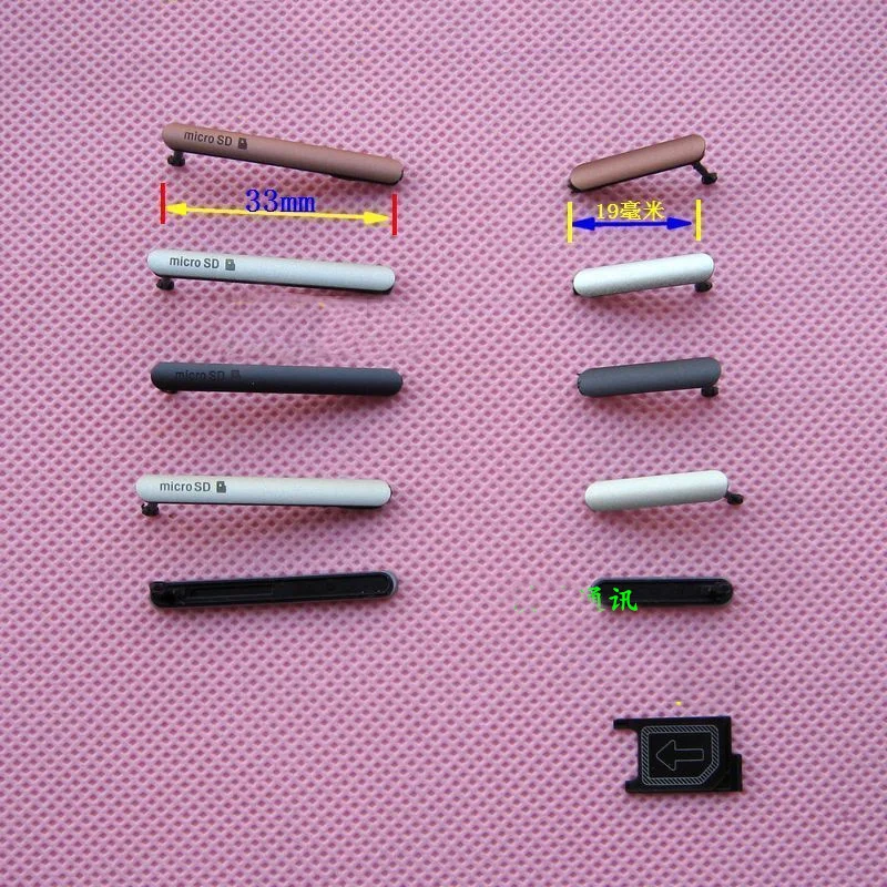 5-Colors-New-Housing-Micro-SD-Card-Slot-USB-Charging-Port-Dust-Plug ...