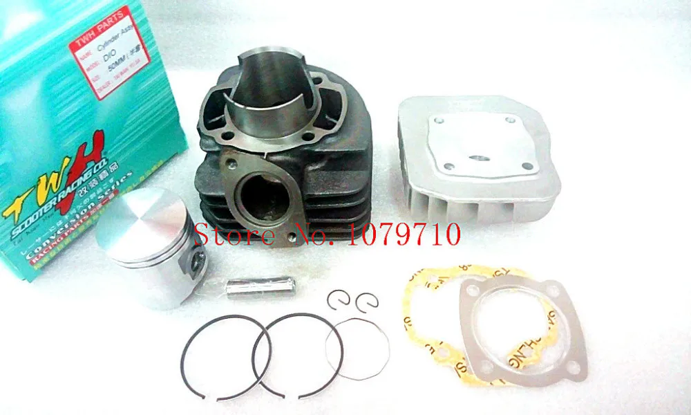 TWH DIO AF18/28 engine accessories cylinder block kit +head 50MM,2 ...