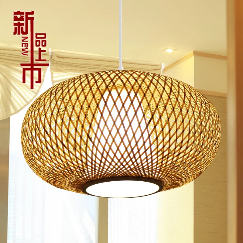 Lamps rustic japanese style pendant light modern brief light meal ...