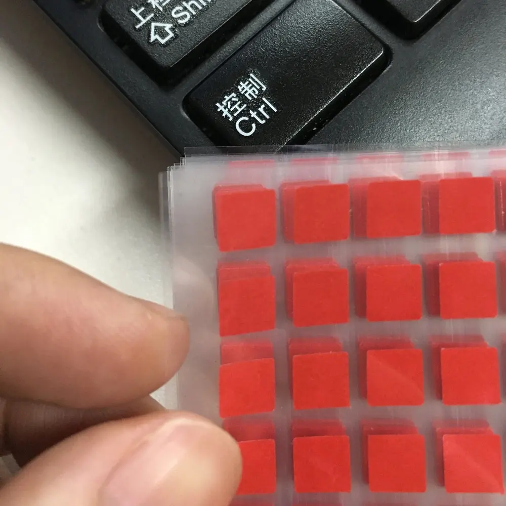 Water Sensitive Label Sticker 6*6mm Touch With Water Turn Red Anti ...