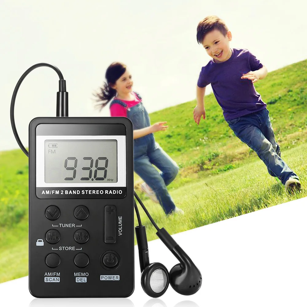 HRD 103 Mini Walkman Radio FM / AM Stereo DSP Receiver Programming ...