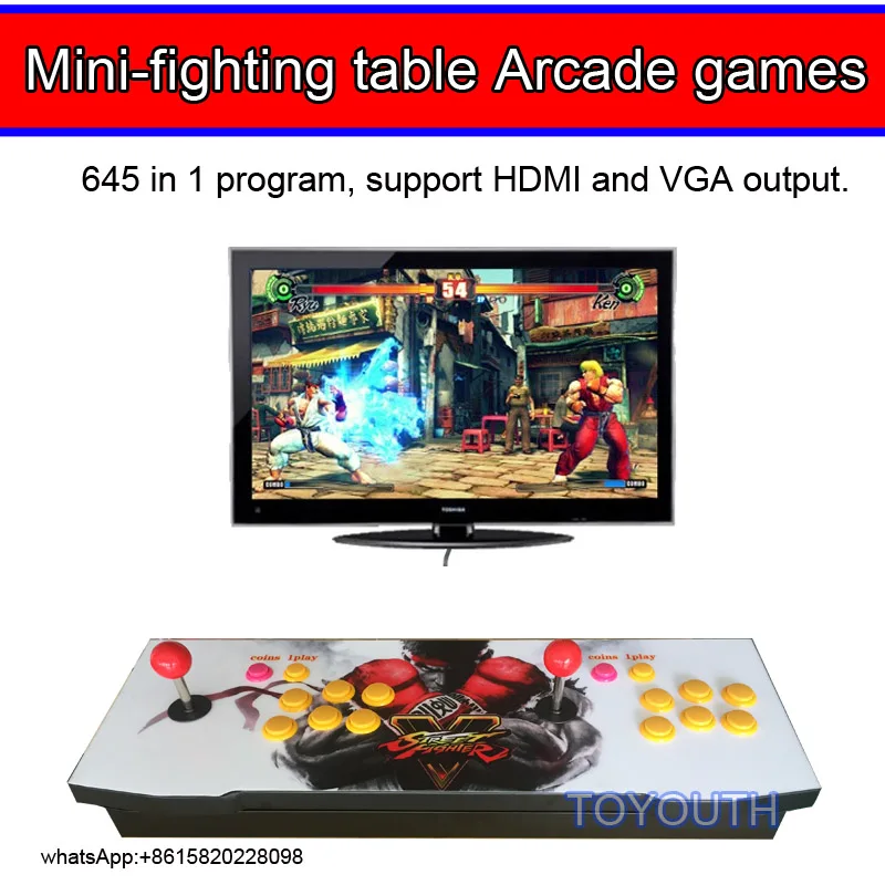 HDMI-Double-arcade-games-console-multi-game-for-pandoras-box-4-Jamma ...