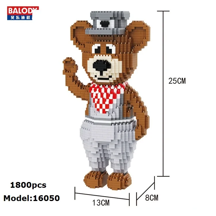 Hot Offer Balody Diamond Blocks Cute Dog Model Plastic Building Toy Big ...