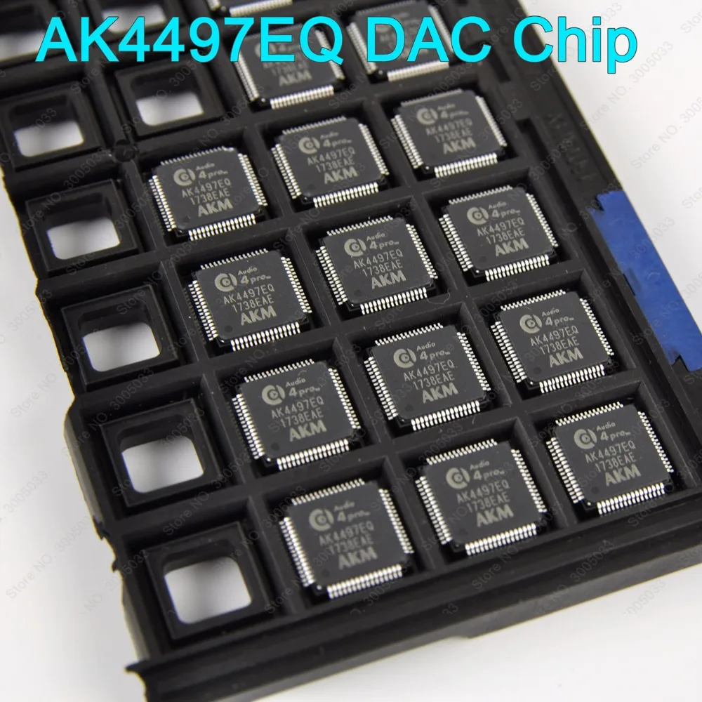 Akm-ak4497-ak4497eq-dac-chip-d-a-conversor-32bit-768-k-premium-dsd-dac ...
